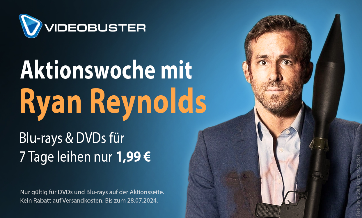 Videobuster.de: Filme mit Ryan Reynolds auf Blu-ray und DVD für je 1,99 ...