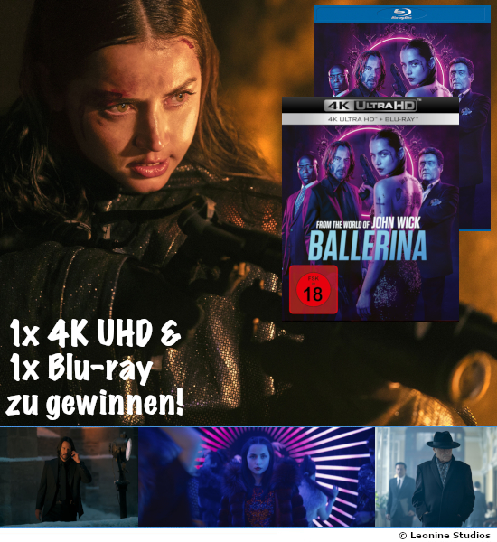 Leonine Studios verlost 2 x „From the World of John Wick: Ballerina ...