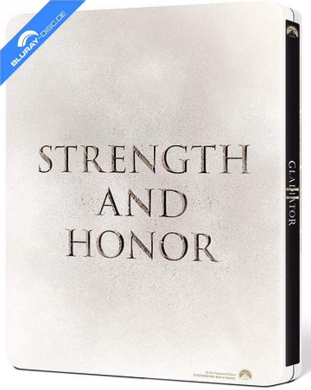 Gladiator II 4K - HMV Exclusive Limited Edition Steelbook 4K UHD + Blu-ray + Bonus Blu-ray UK ...