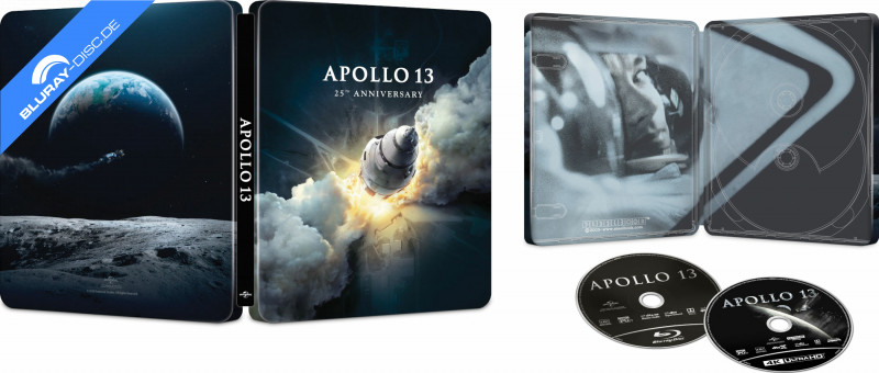 Apollo 13 4K - Best Buy Exclusive Limited Edition Steelbook 4K UHD ...