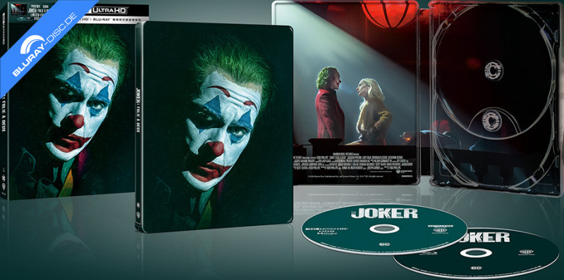 Joker: Folie à Deux 4K - Limited Edition Character Fullslip Steelbook 4K UHD + Blu-ray TW Import ...