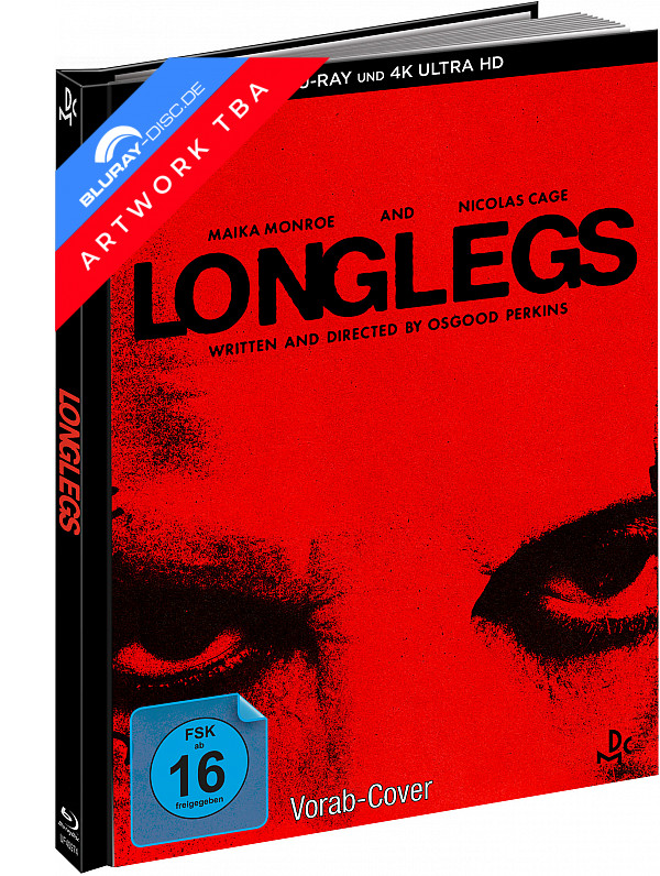 Longlegs 2024 4K Limited Mediabook Edition 4K UHD + Blu-ray Blu-ray - Film Details