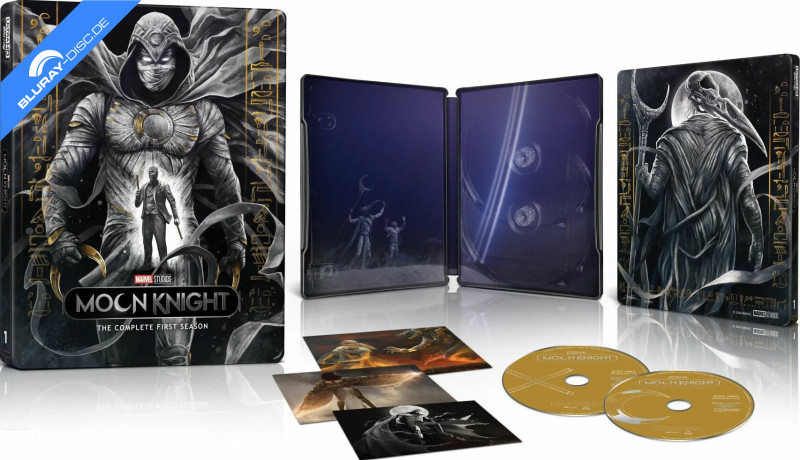Moon Knight: The Complete First Season 4K - Limited Edition Steelbook 4K UHD US Import ohne dt ...
