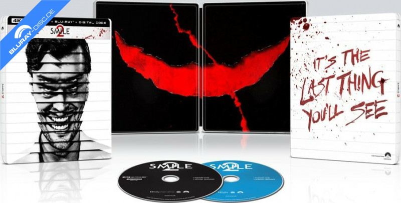 Smile 2 4K - Limited Edition Steelbook 4K UHD + Blu-ray + Digital Copy CA Import ohne dt. Ton ...