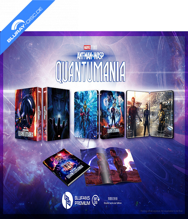 Ant-Man and the Wasp: Quantumania - Blufans Premium Collection #08 Limited Edition Double ...