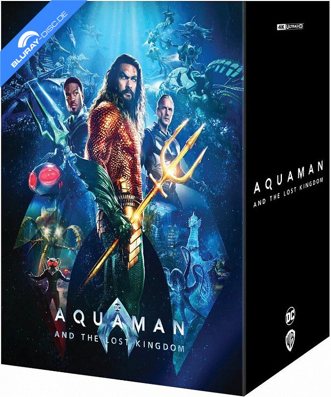 Aquaman and the Lost Kingdom 2023 4K - Manta Lab Exclusive #69 Limited Edition Fullslip ...