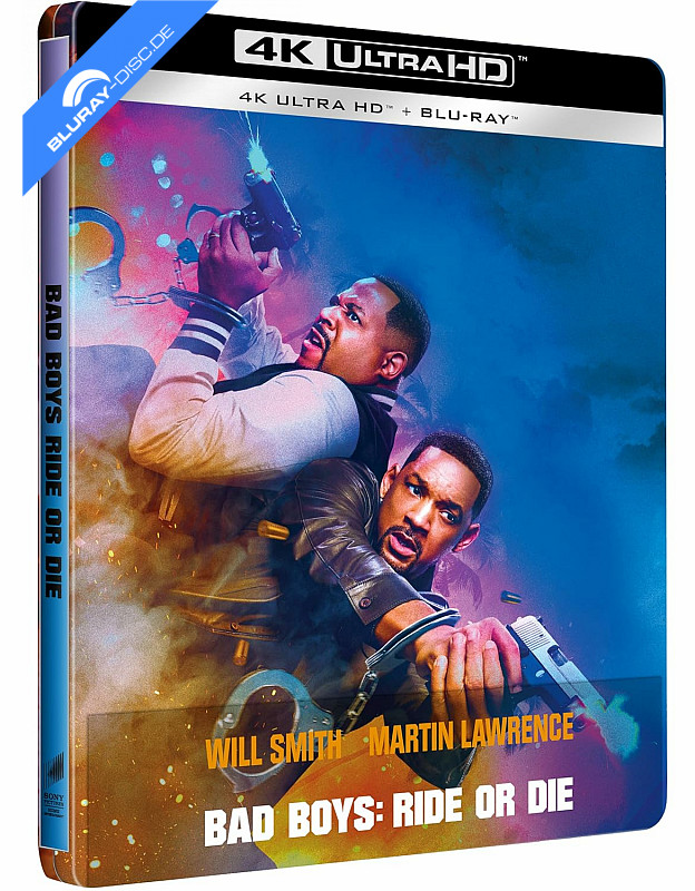 Bad Boys: Ride or Die 4K - Édition Limitée Steelbook 4K UHD + Blu-ray FR Import Blu-ray - Film ...