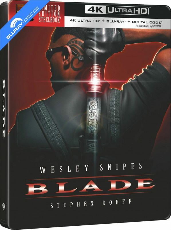 Blade 4K - Walmart Exclusive Limited Edition Steelbook Neuauflage 4K ...