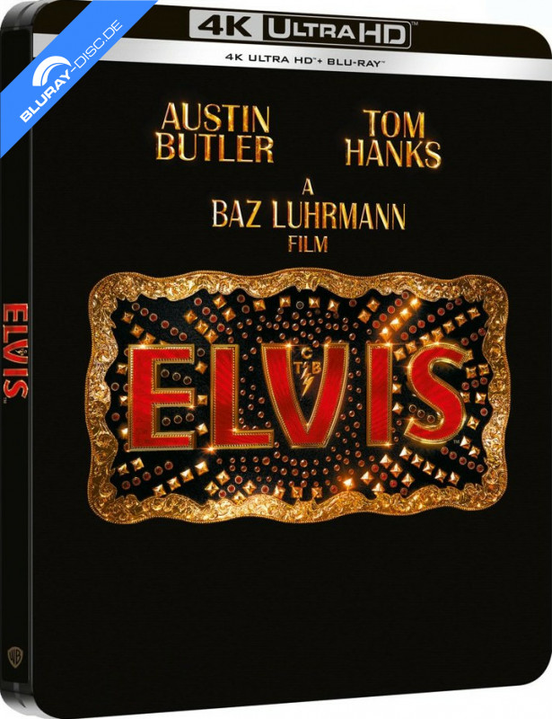 Elvis 2022 4K - Limited Edition Steelbook 4K UHD + Blu-ray HK Import ohne dt. Ton Blu-ray - Film ...
