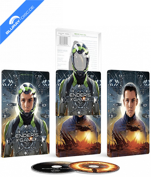 Ender's Game 4K - Best Buy Exclusive Limited Edition PET Slipcover ...