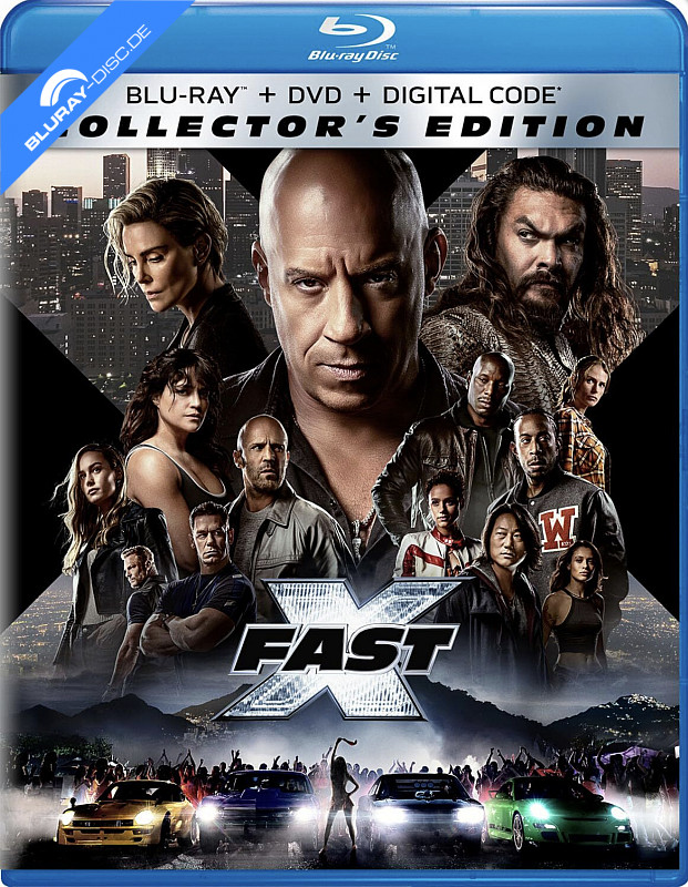 Fast X 2023 - Collector's Edition Blu-ray + DVD + Digital Copy US Import ohne dt. Ton Blu-ray ...