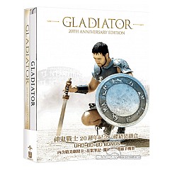 Gladiator 2000 4K - 20th Anniversary Limited Edition Fullslip Steelbook 4K UHD + Blu-ray + Bonus ...