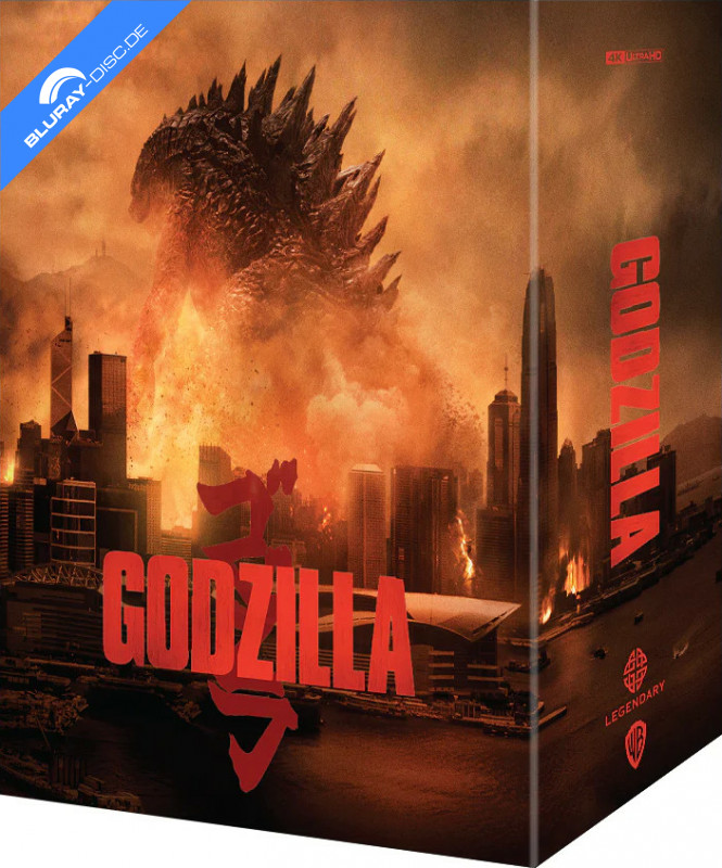 Godzilla 2014 4K - Manta Lab Exclusive #42 Limited Edition Steelbook - One-Click Box Set 4K UHD ...