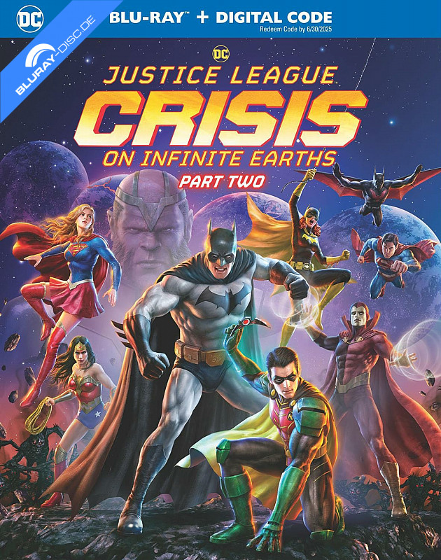 Justice League: Crisis on Infinite Earths - Part Two Blu-ray + Digital Copy US Import ohne dt ...