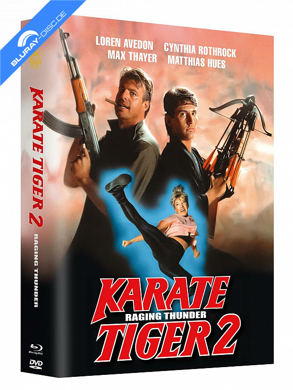 Karate Tiger 2 - Raging Thunder Year of the Dragon Edition #3 Limited Mediabook Edition Cover A ...
