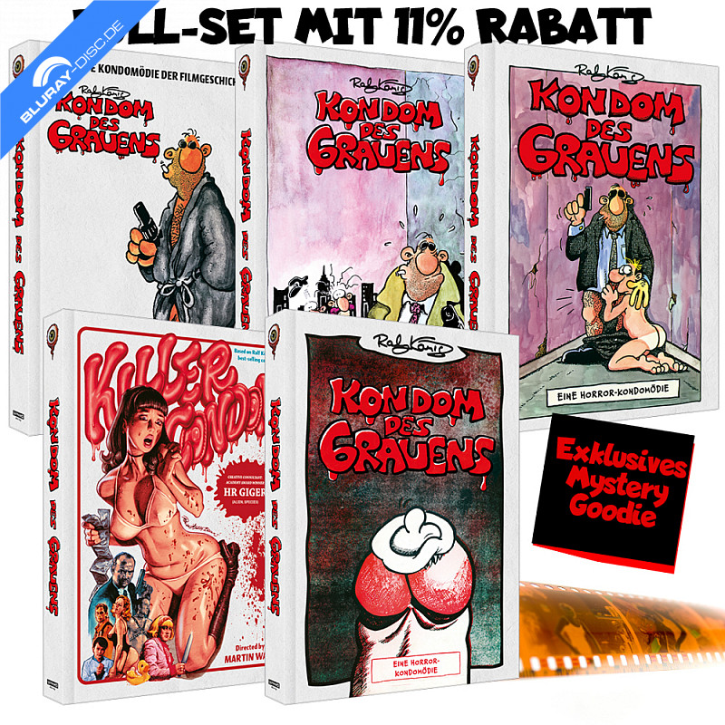 Kondom des Grauens 1996 4K Director's Cut + Kinofassung Limited Collector's Mediabook Edition ...
