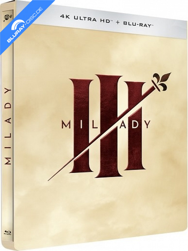 Les trois mousquetaires: Milady 2023 4K - Édition Limitée Steelbook 4K UHD + Blu-ray FR Import ...