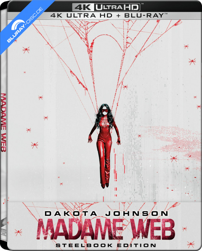 Madame Web 4K - Limited Edition Steelbook 4K UHD + Blu-ray HK Import ohne dt. Ton Blu-ray - Film ...