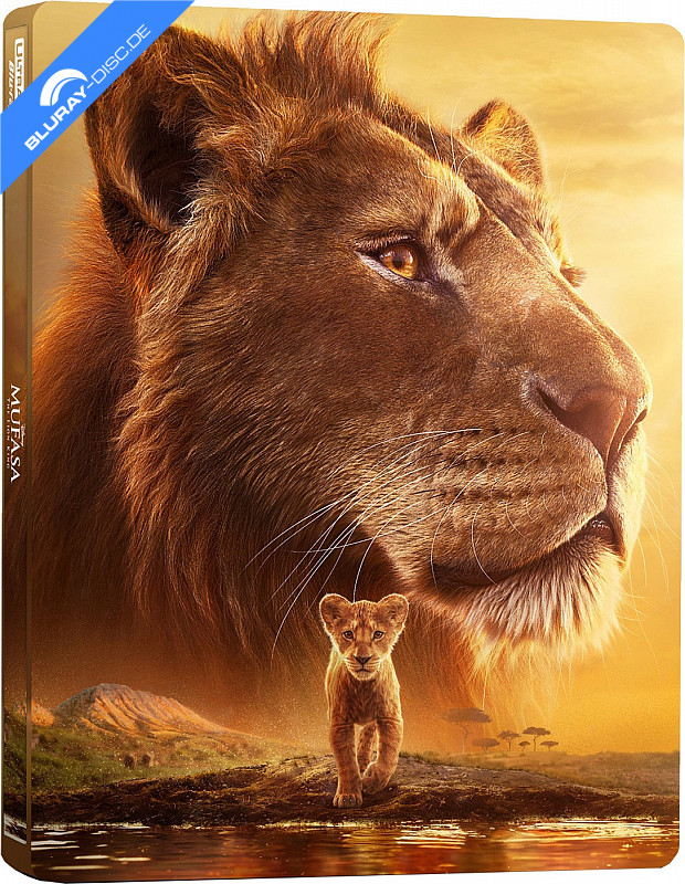 Mufasa: Il re leone 4K - Edizione Limitata Steelbook 4K UHD + Blu-ray ...