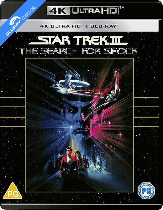 Star Trek III: The Search for Spock 4K 4K UHD + Blu-ray UK Import Blu-ray - Film Details