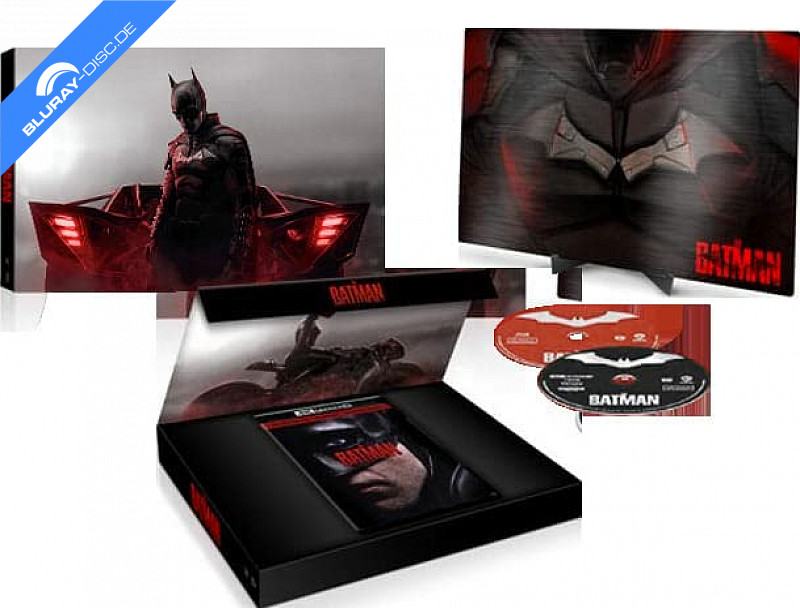 The Batman 2022 4K - Amazon Esclusiva - The Batarang Edition 4K UHD + Blu-ray IT Import Blu-ray ...