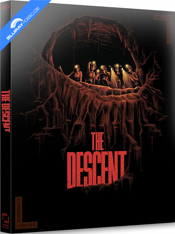 The Descent 2005 4K - Lionsgate Limited Exclusive Limited Edition PET Slipcover Steelbook 4K UHD ...