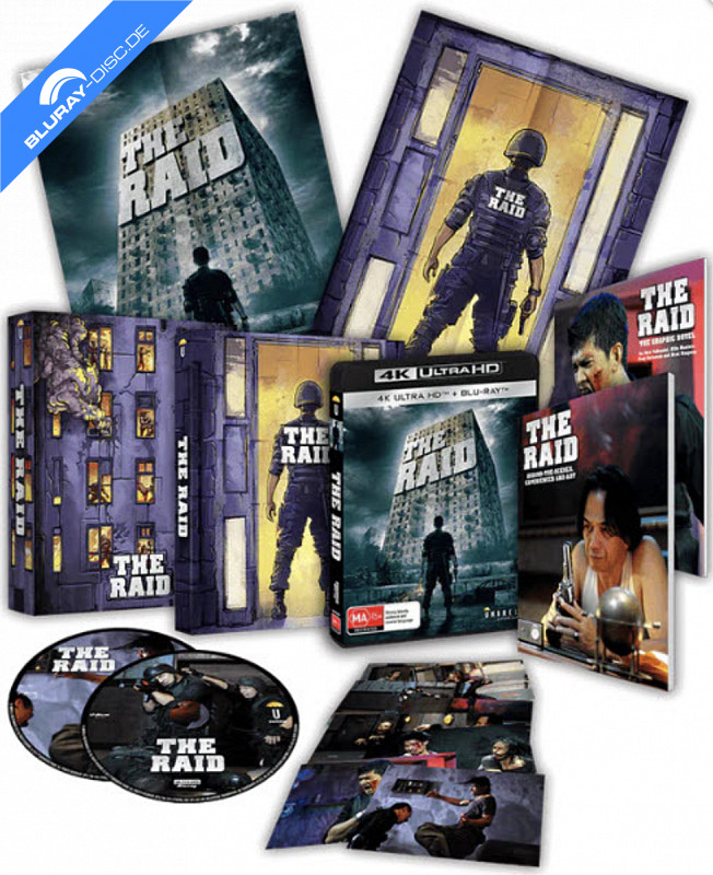 The Raid: Redemption 4K - Umbrella Entertainment Exclusive Collector's ...