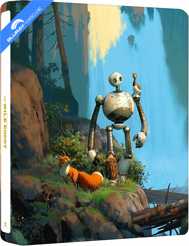 The Wild Robot 2024 4K - Ultimate Collector‘s Limited Edition Fullslip Steelbook 4K UHD + Blu ...