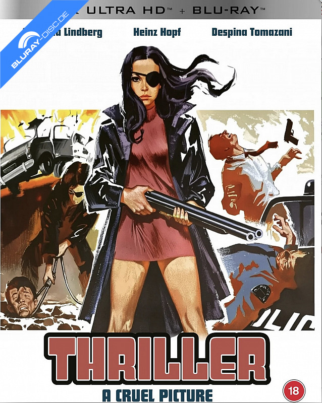 Thriller: A Cruel Picture 1973 4K - Limited Collector's Edition Fullslip 4K UHD + Blu-ray UK ...
