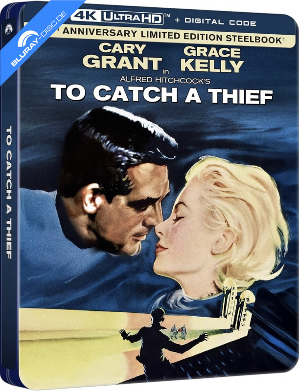 To Catch a Thief 1955 4K - Limited Edition Steelbook 4K UHD + Digital Copy US Import Blu-ray ...