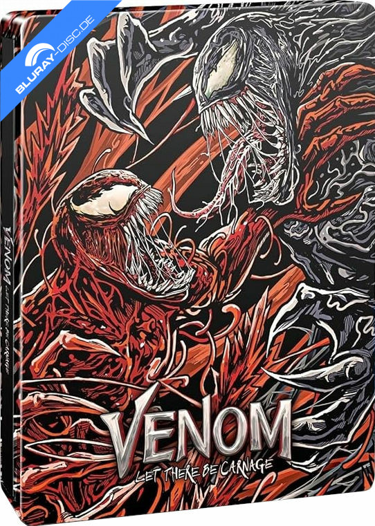 Venom: Let There Be Carnage 2021 4K - Amazon Exclusive Limited Edition Steelbook 4K UHD + Blu ...