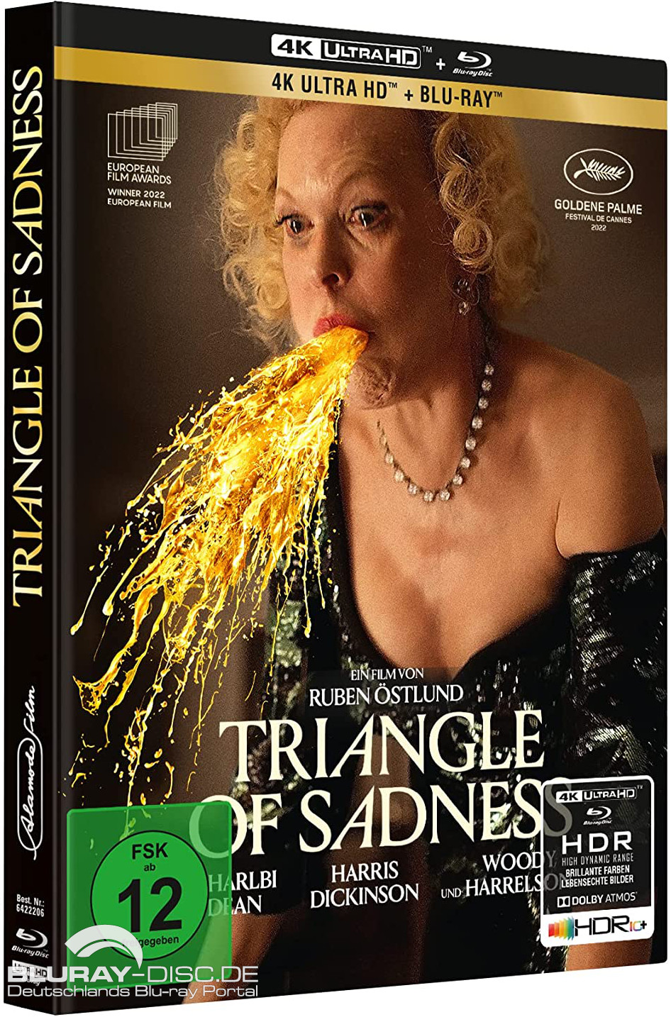 Goldene-Palme-Gewinner "Triangle of Sadness" erscheint auch auf Ultra HD Blu-ray im limitierten ...